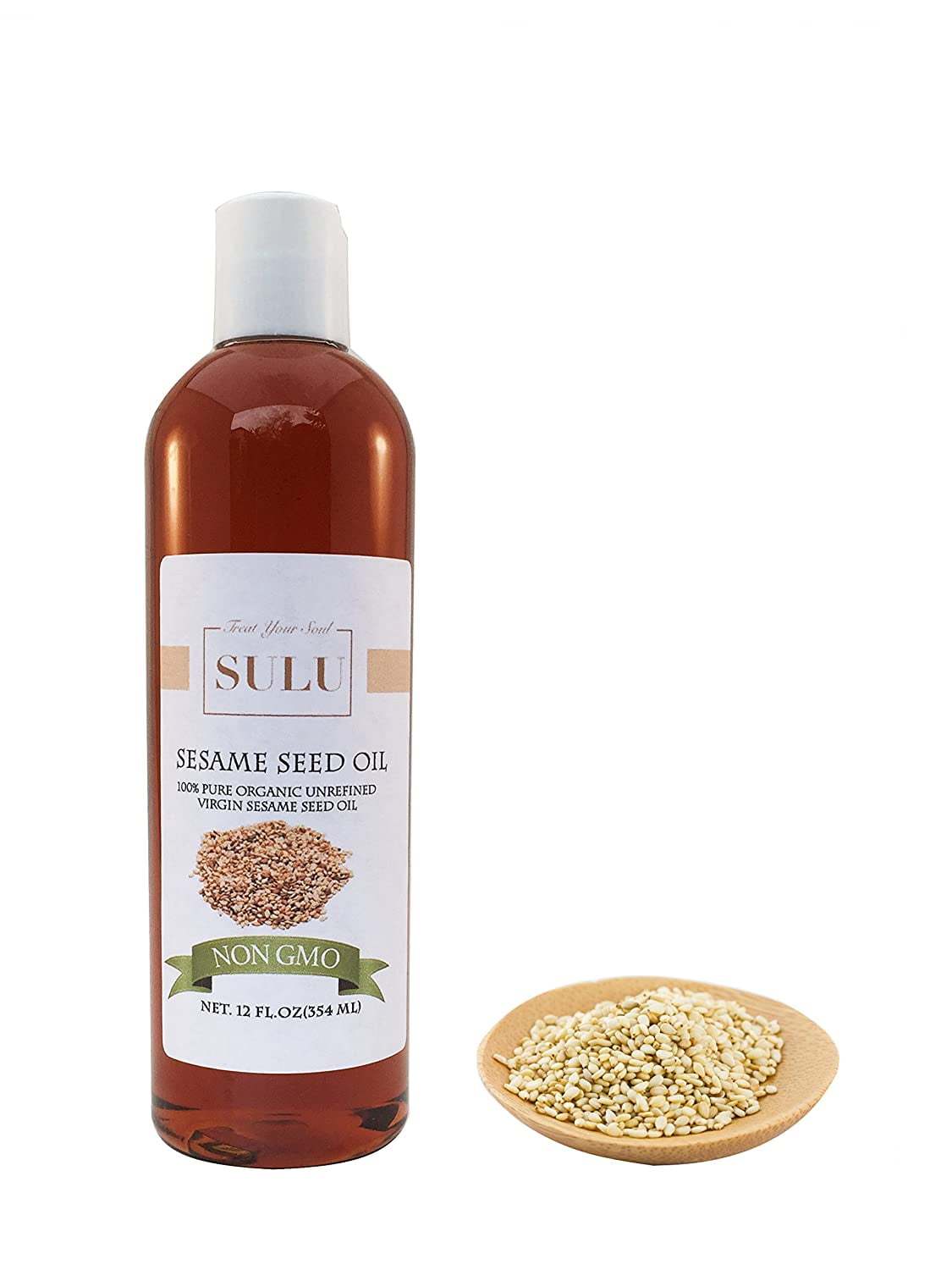 Pure USDA Organic Refined Sesame seed Oil -16 fl.oz - Walmart.com