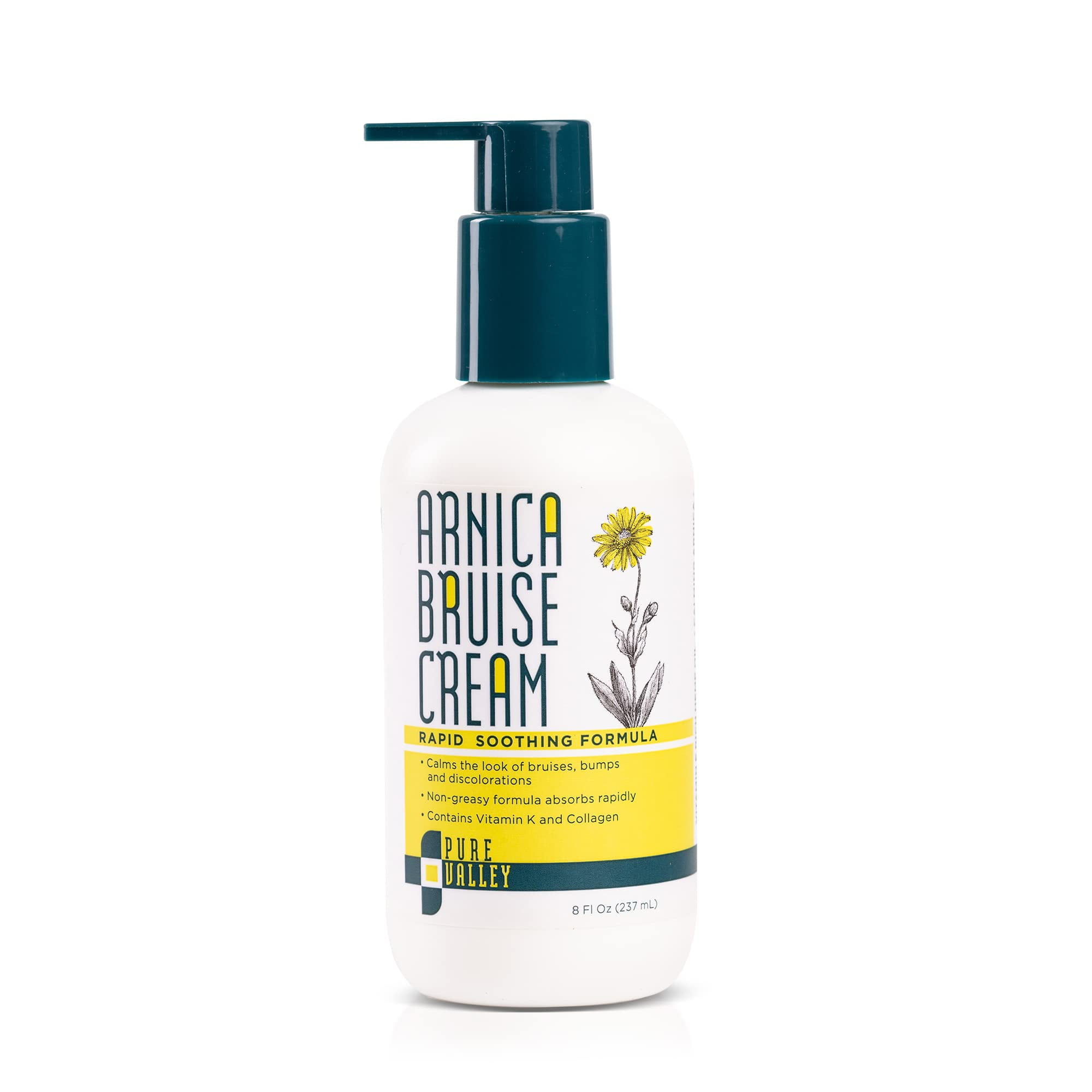 Pure Valley Arnica Bruise Relief Lotion, Calming Cream for Sore Muscles ...