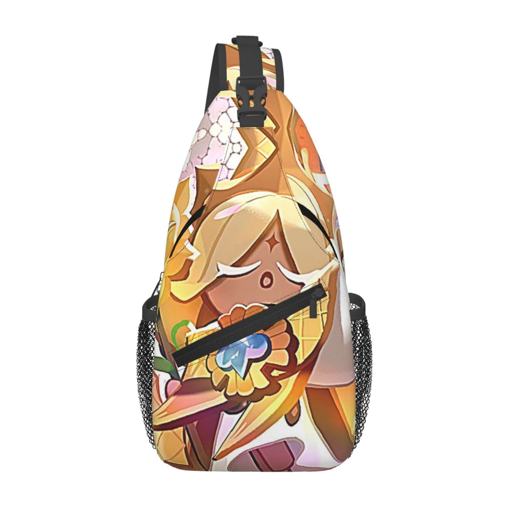 Pure Vanilla Cookie Lightweight Cross Chest Bag Diagonally Sling Bag ...