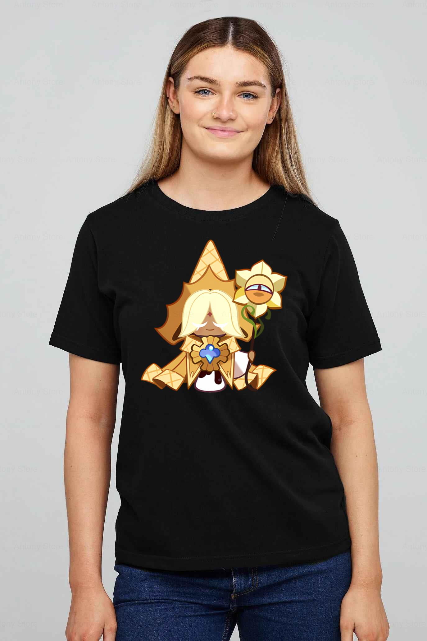 Pure Vanilla Cookie Run Kingdom Game Character T-shirt unisex up to 5XL ...
