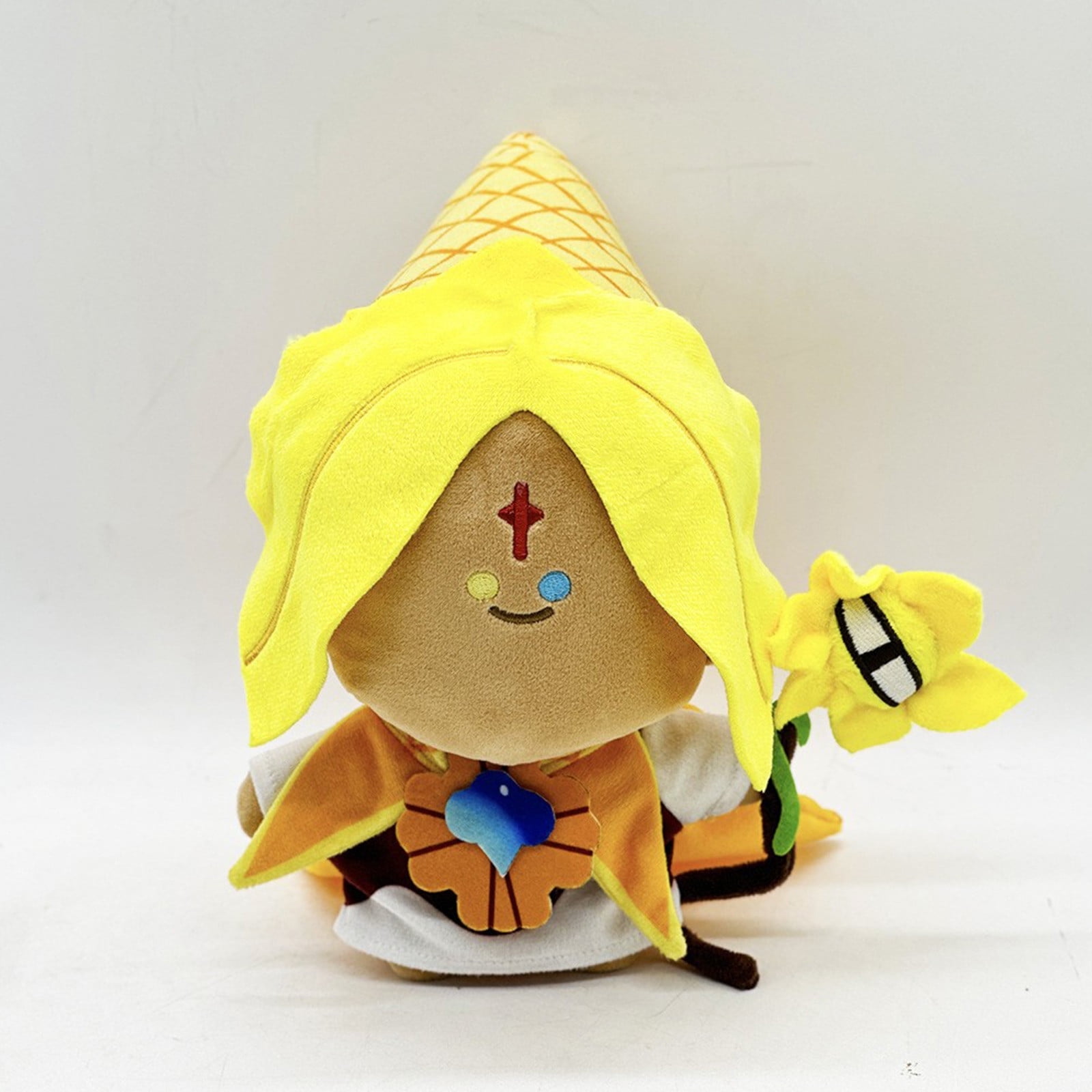 Pure Vanilla Cookie Run Kingdom Collectible - Biscuit Running Plush, Stuffed Toy for Die-Hard ...