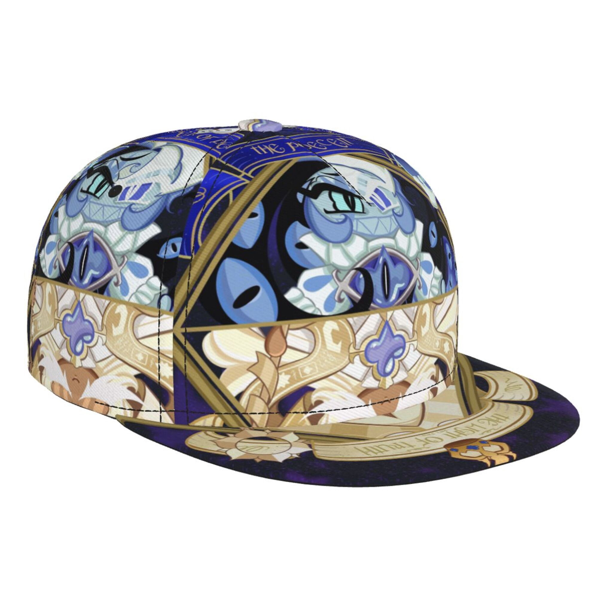 Pure Vanilla Shadow Milk Cookie Brim Bill Baseball Cap Adjustable ...
