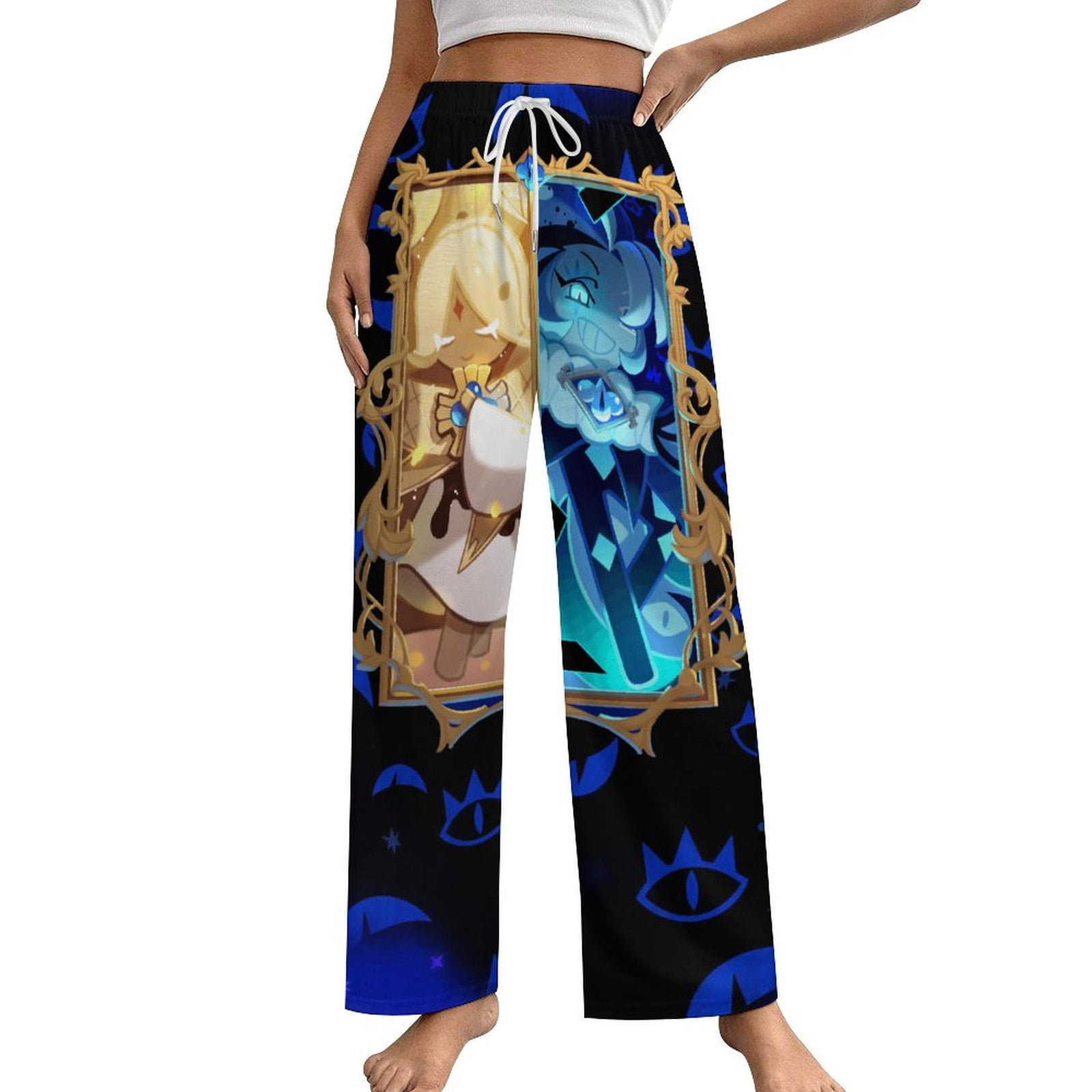 Pure Vanilla Shadow Milk Cookie Home Pajamas Long Pants Ladies Pjs ...