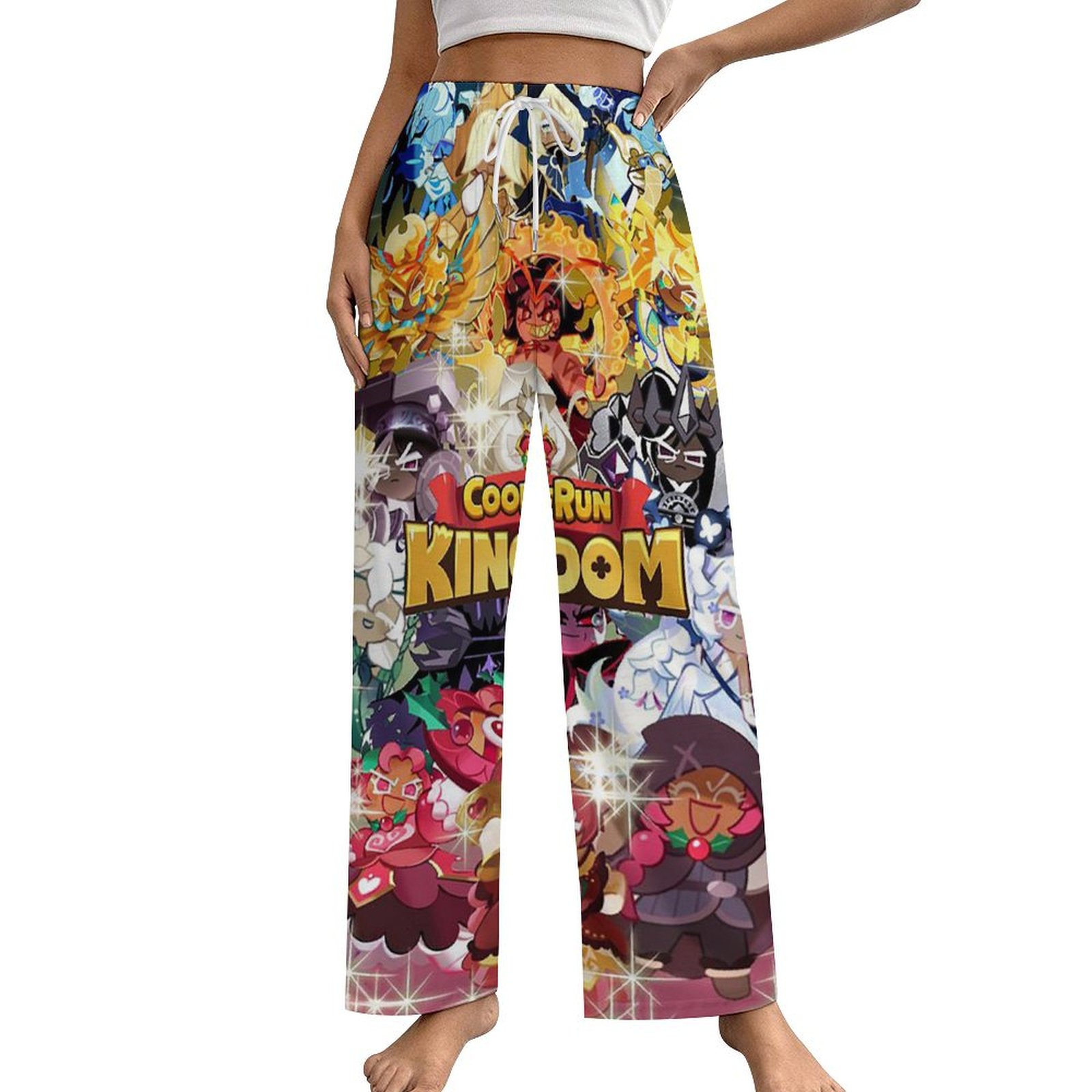 Pure Vanilla Shadow Milk Cookie Home Pajamas Long Pants Ladies Pjs ...