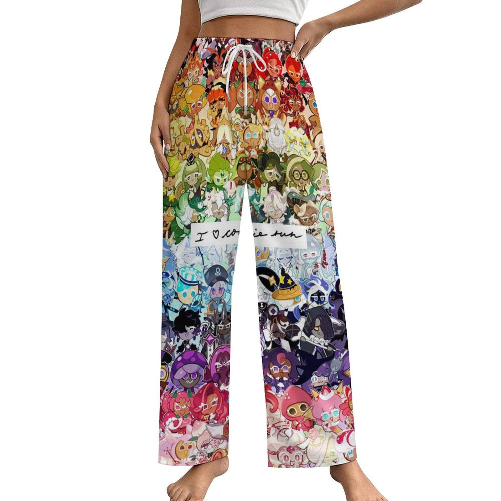 Pure Vanilla Shadow Milk Cookie Home Pajamas Long Pants Ladies Pjs ...