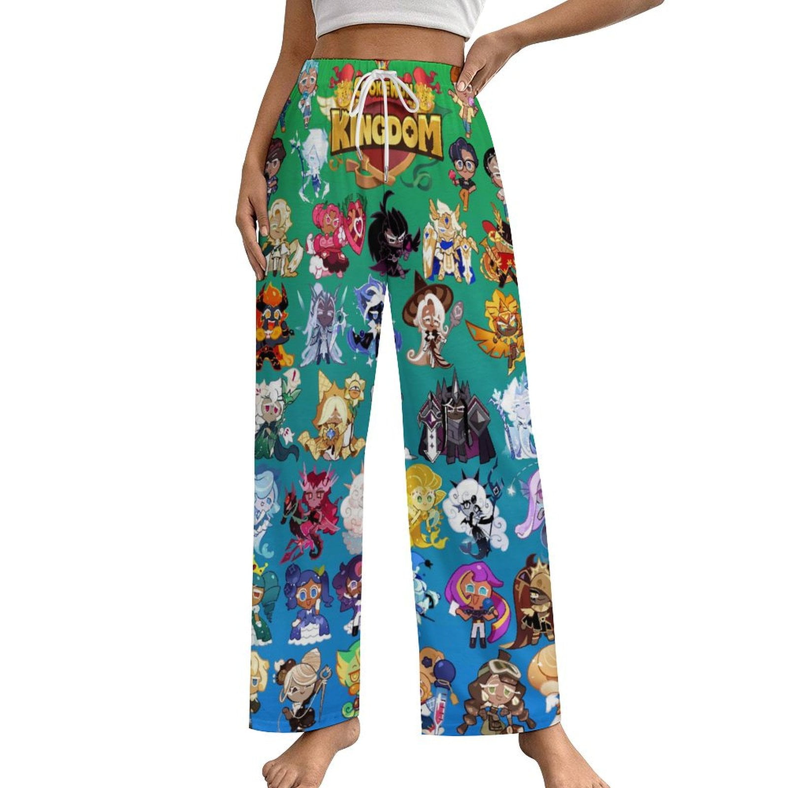 Pure Vanilla Shadow Milk Cookie Home Pajamas Long Pants Ladies Pjs ...