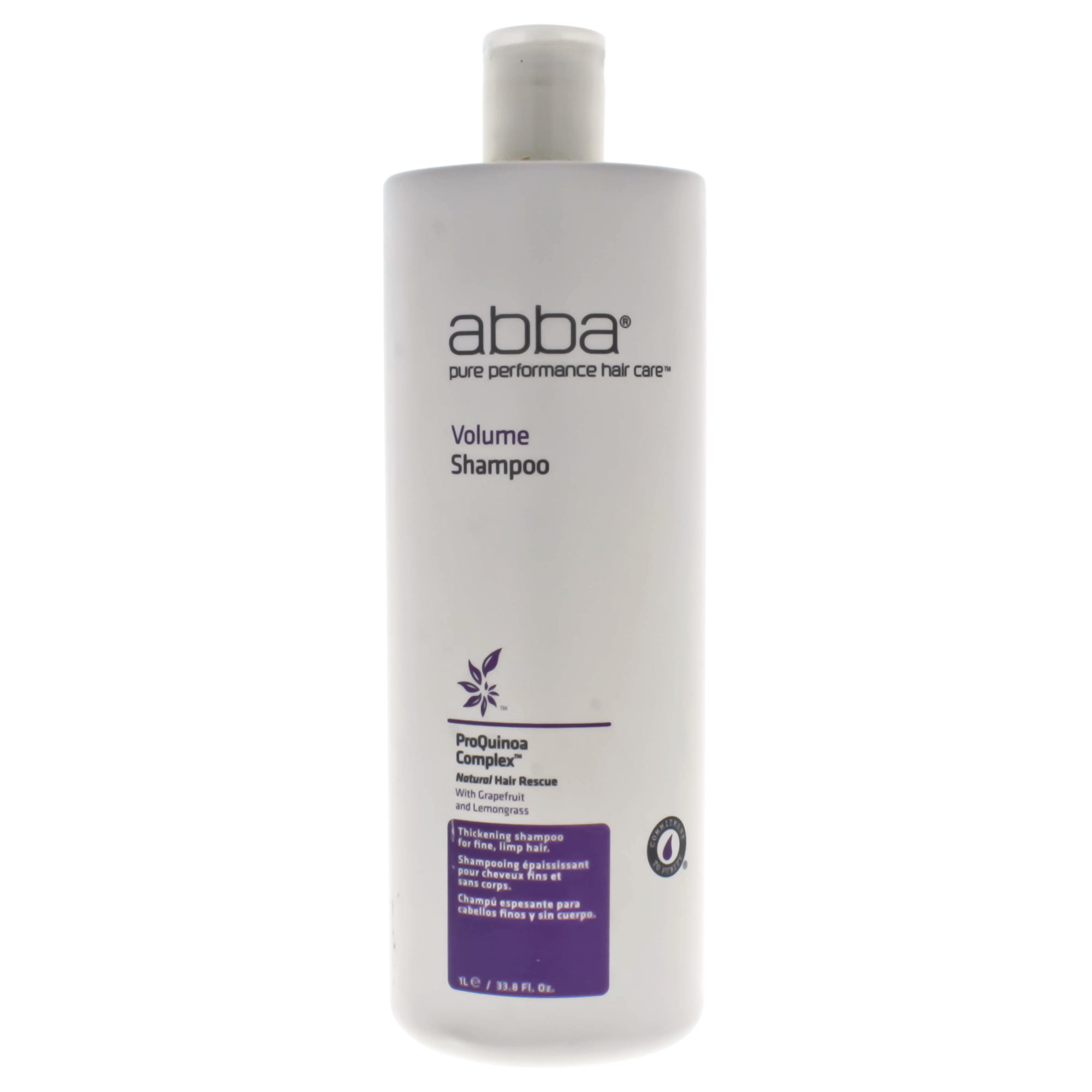 Pure Volume Shampoo ABBA 33.8 oz Shampoo - Walmart.com