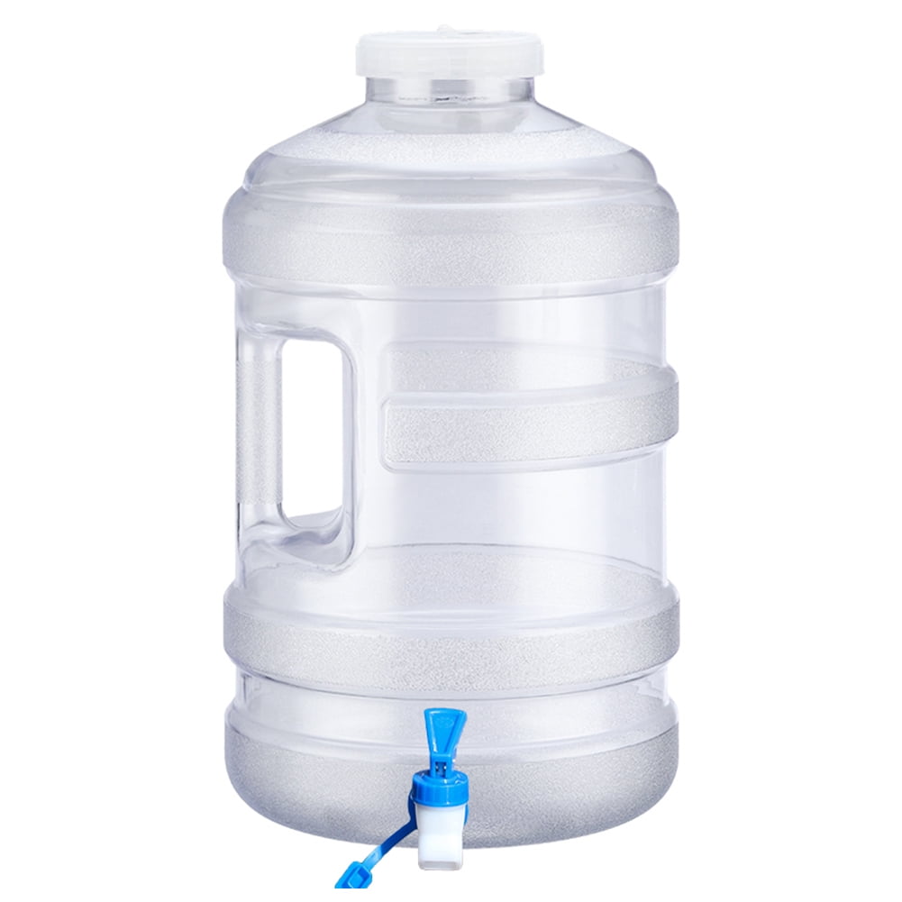 HBASD Pure Water Bucket with Spigot - 5 gal Portable Jug with Handle ...