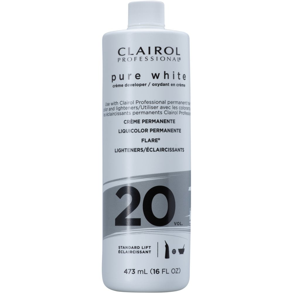 Clairol Pure White 20 Volume Creme Developer - 16oz - Walmart.com