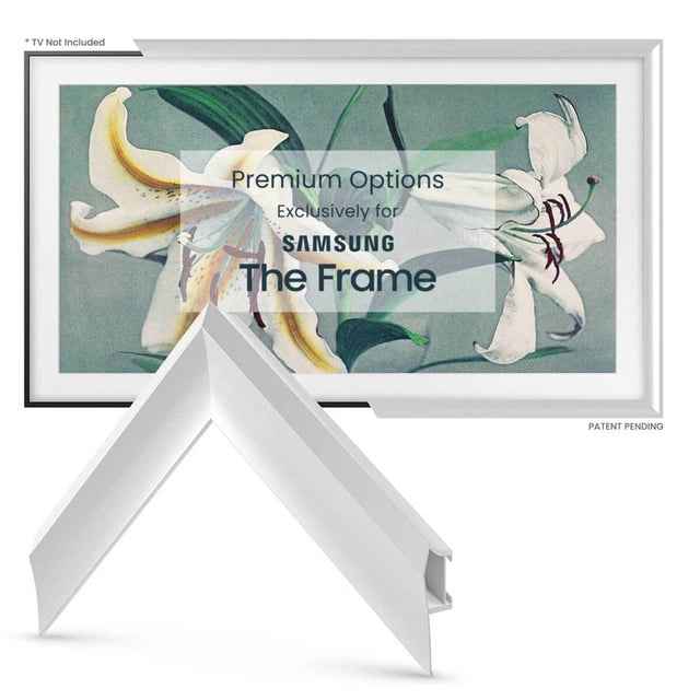 Pure White - Alloy Prismatic Samsung Frame Bezel - Walmart Business ...