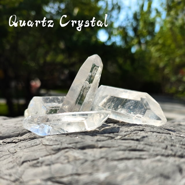 Pure White Clear Quartz Crystals 150g-Pack - Raw Natural Healing Stones ...