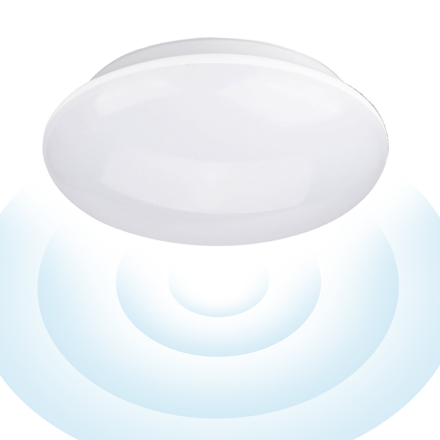 Pure White LED Ceiling Wall Surface Mount Microwave Motion Activated ...