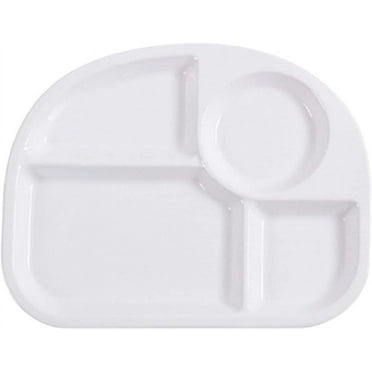 Libbey Austin 10-inch Porcelain Coupe Dinner Plate, Set of 4, White ...