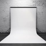 Pure White Vinyl Photography Backdrop Cloth Studio Photo Background ...