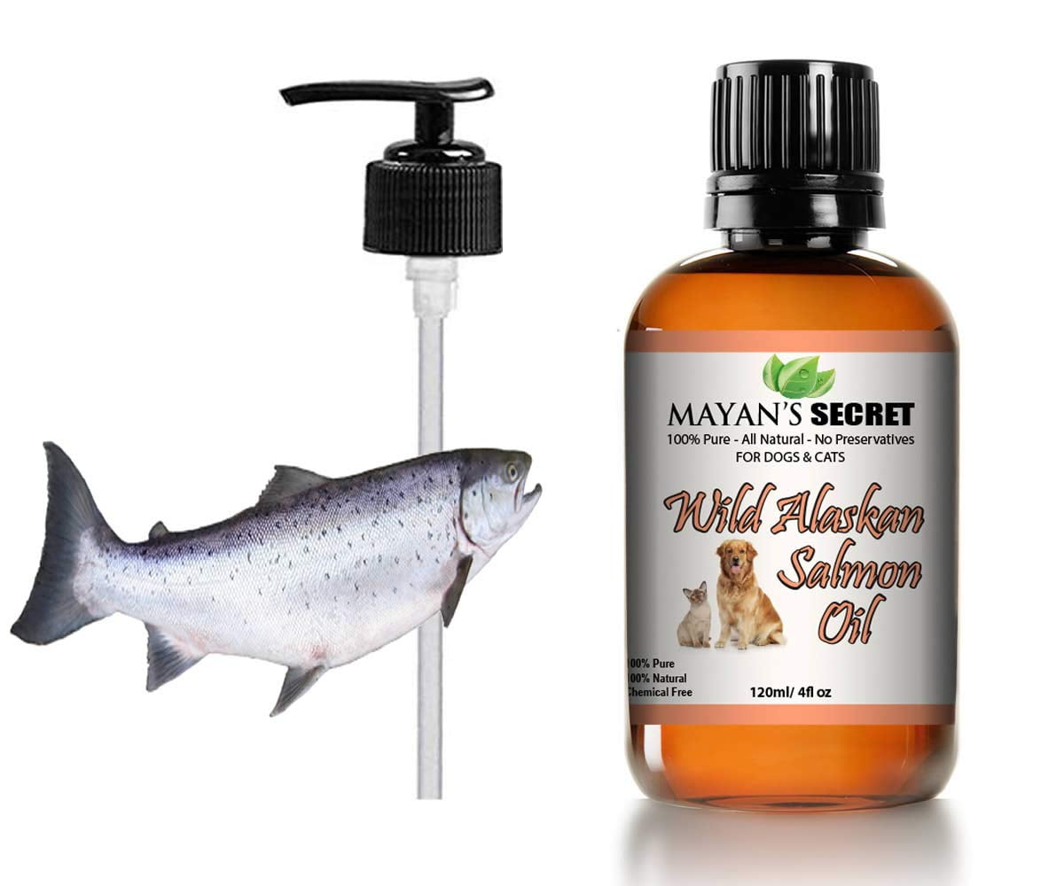 Pure Wild Alaskan Salmon YYF14 Oil for Dogs & Cats - Supports Joint ...
