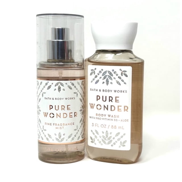 Pure Wonder Body Wash and Mist 2 piece Set Travel Size by Bath and Body ...