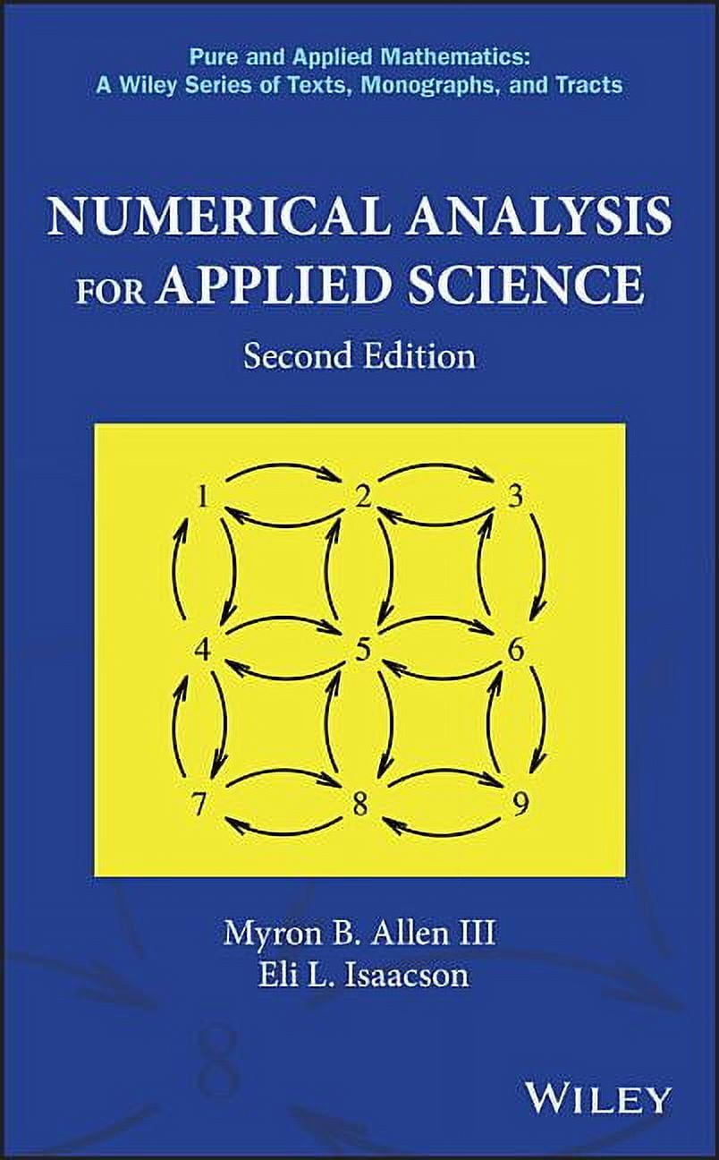 Pure and Applied Mathematics: A Wiley Texts, Monographs and Tracts ...
