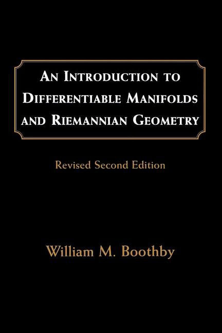 Pure and Applied Mathematics An Introduction to Differentiable ...