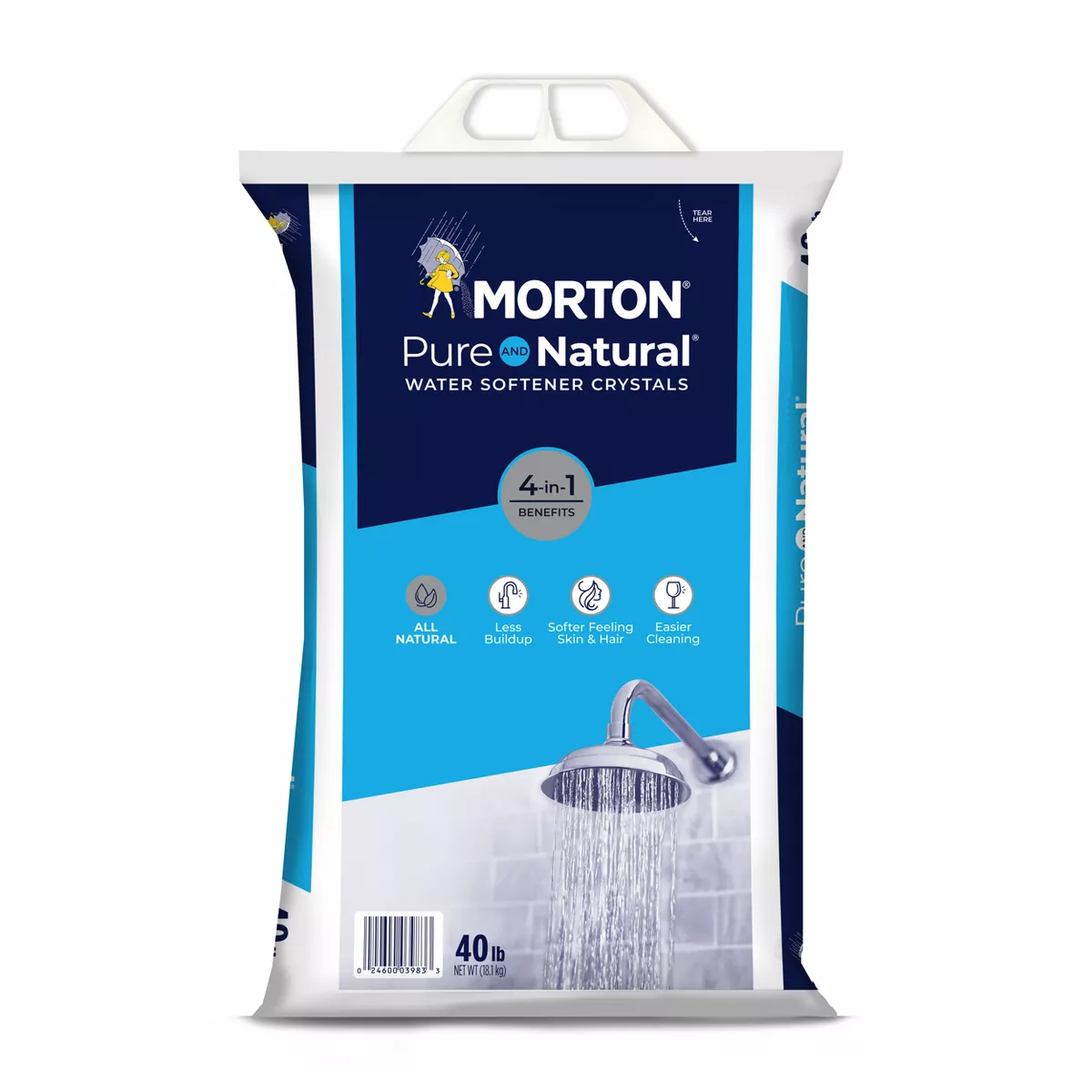 Pure and Natural Water Softener Salt Crystals - 40lbs - Walmart.com