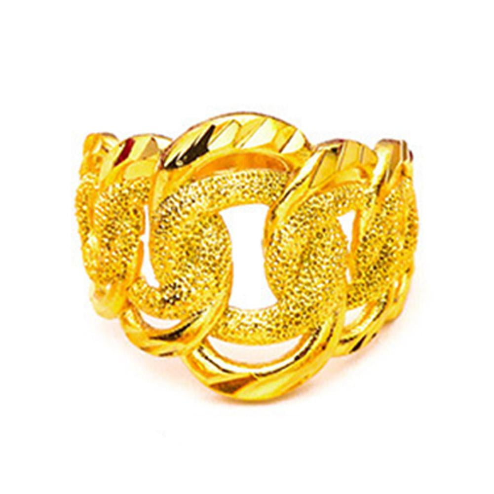 Pure brass electroplating jewelry women's Rose sand ωо gold Y9S4 - Walmart.com