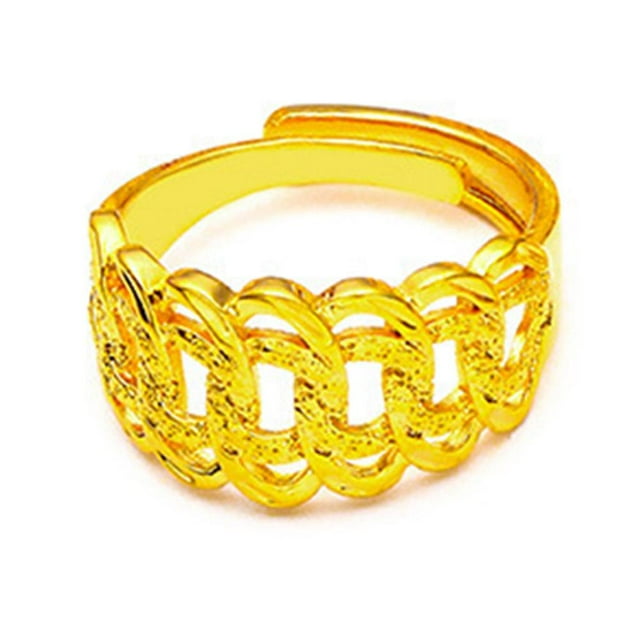 Pure brass electroplating jewelry women's Rose sand gold j J7S4 - Walmart.com