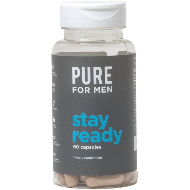 Pure for Men - The Original Vegan Cleanliness Fiber Supplement, 60 ...