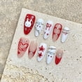 Pure handmade wearable nail Internet celebrity hit hand-painted ...