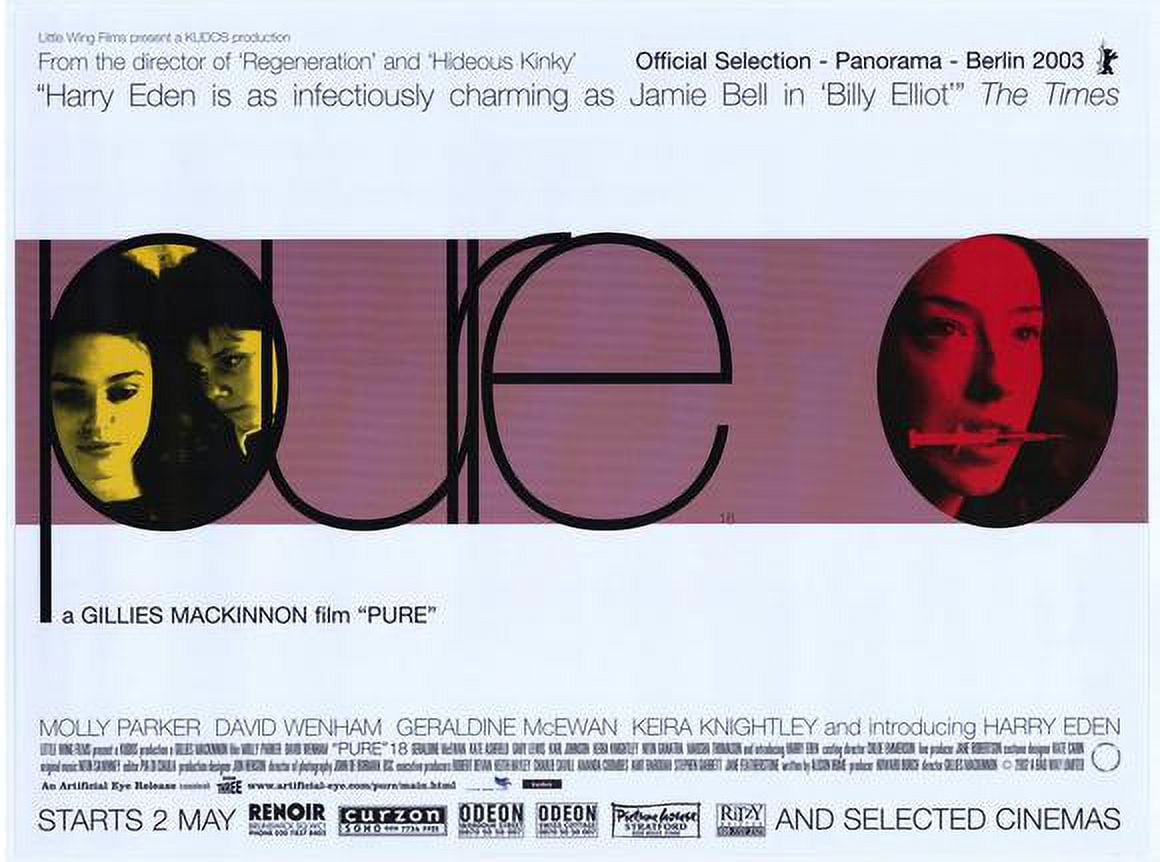 Pure - movie POSTER (Style A) (11" x 17") (2002) - Walmart.com