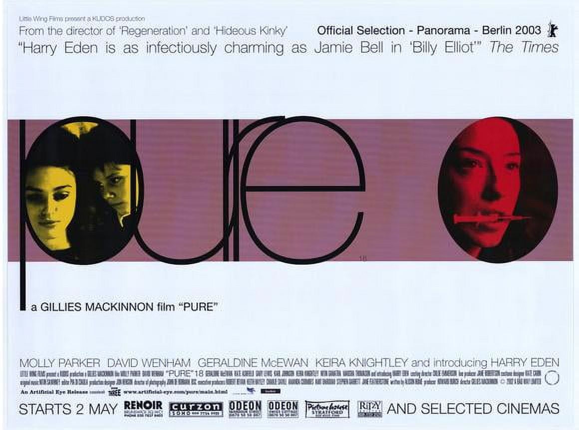 Pure - movie POSTER (Style A) (27" x 40") (2002) - Walmart.com