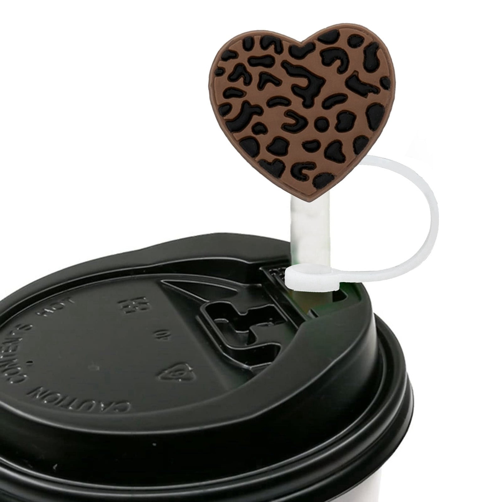 Pure water straw milk reunion 10pc Splash Proof Dust Straw Plug For Cup ...