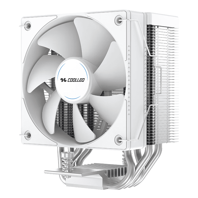 Pure white air-cooled radiator COOLLEO B40S Lite H CPU Air-Cooled ...