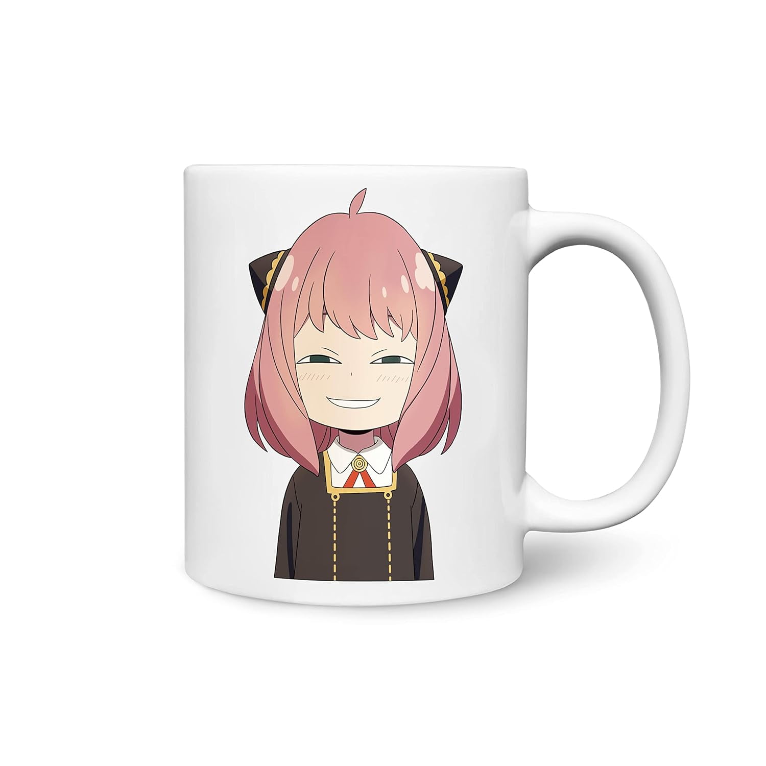 PureArtz Anya Spy x Family White Ceramic 325ml Coffee Mug Smile - Walmart.com