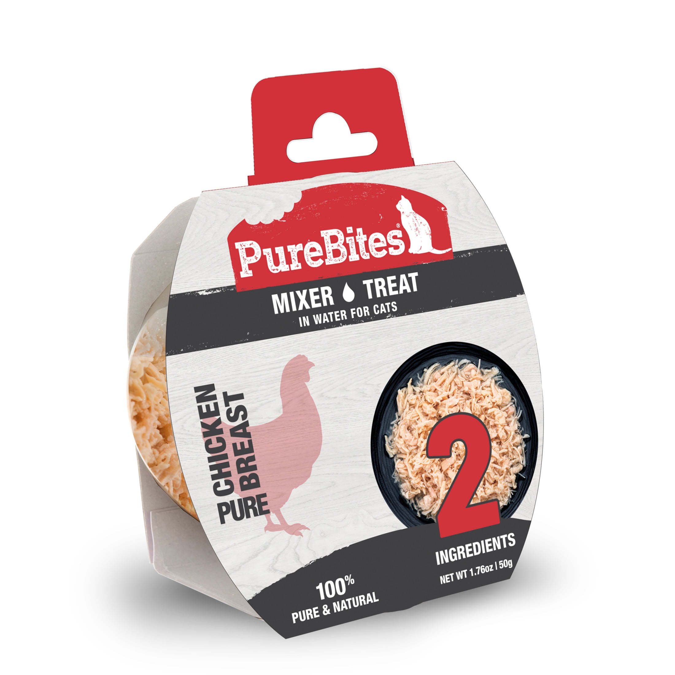 PureBites Chicken Mixers for Cats, only 2 Ingredients, case of 12 ...