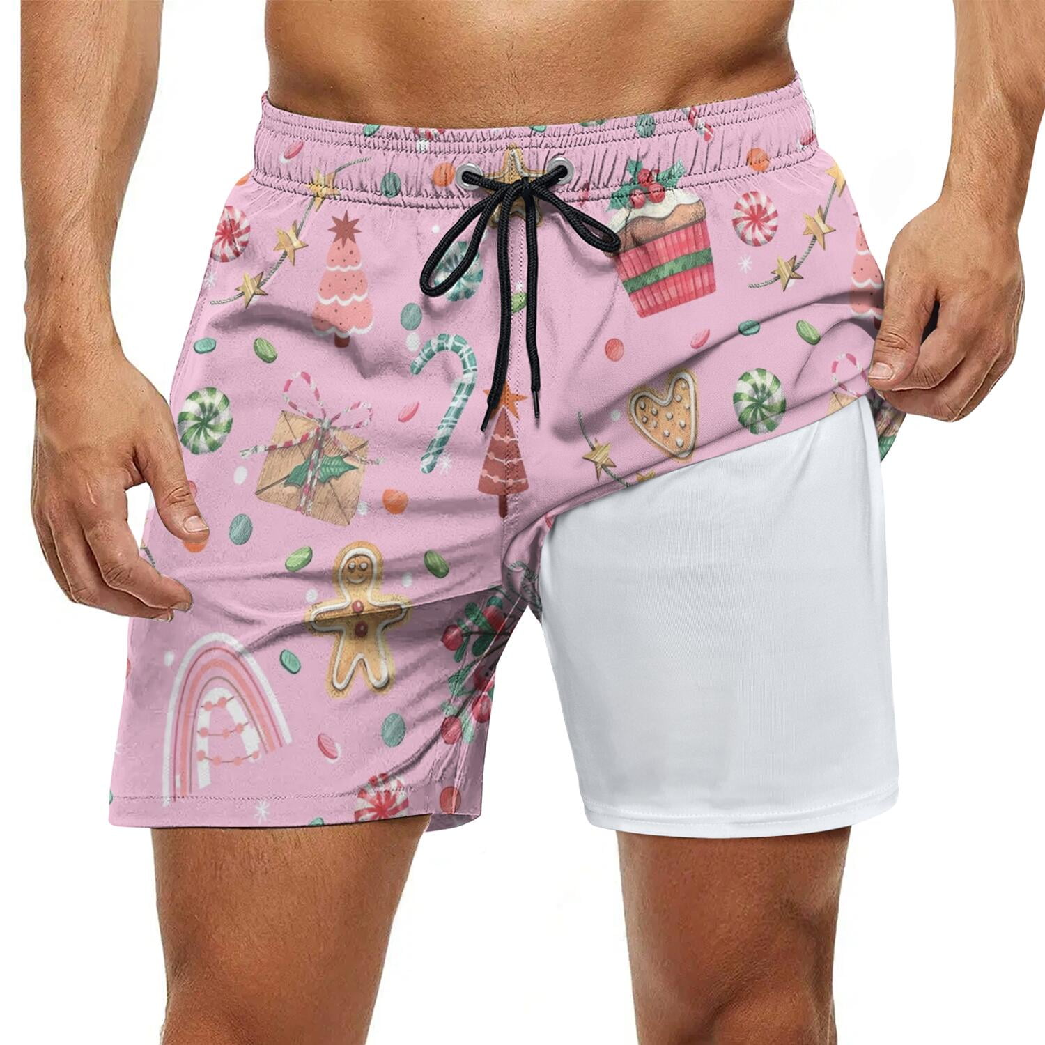 PureBond Swim Trunks with Lined and Breathable Suitable Suitable for ...