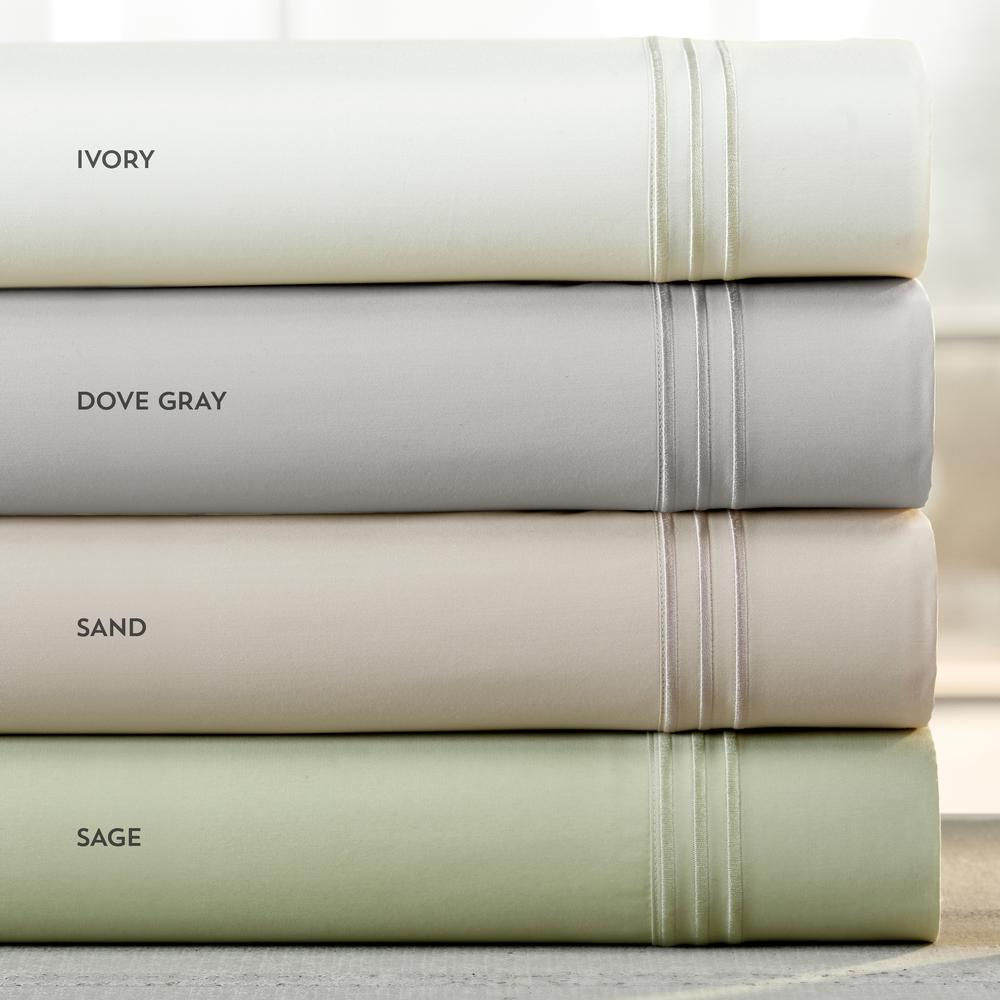 PureCare Premium Celliant Sheet Set Split King, Sand - Walmart.com