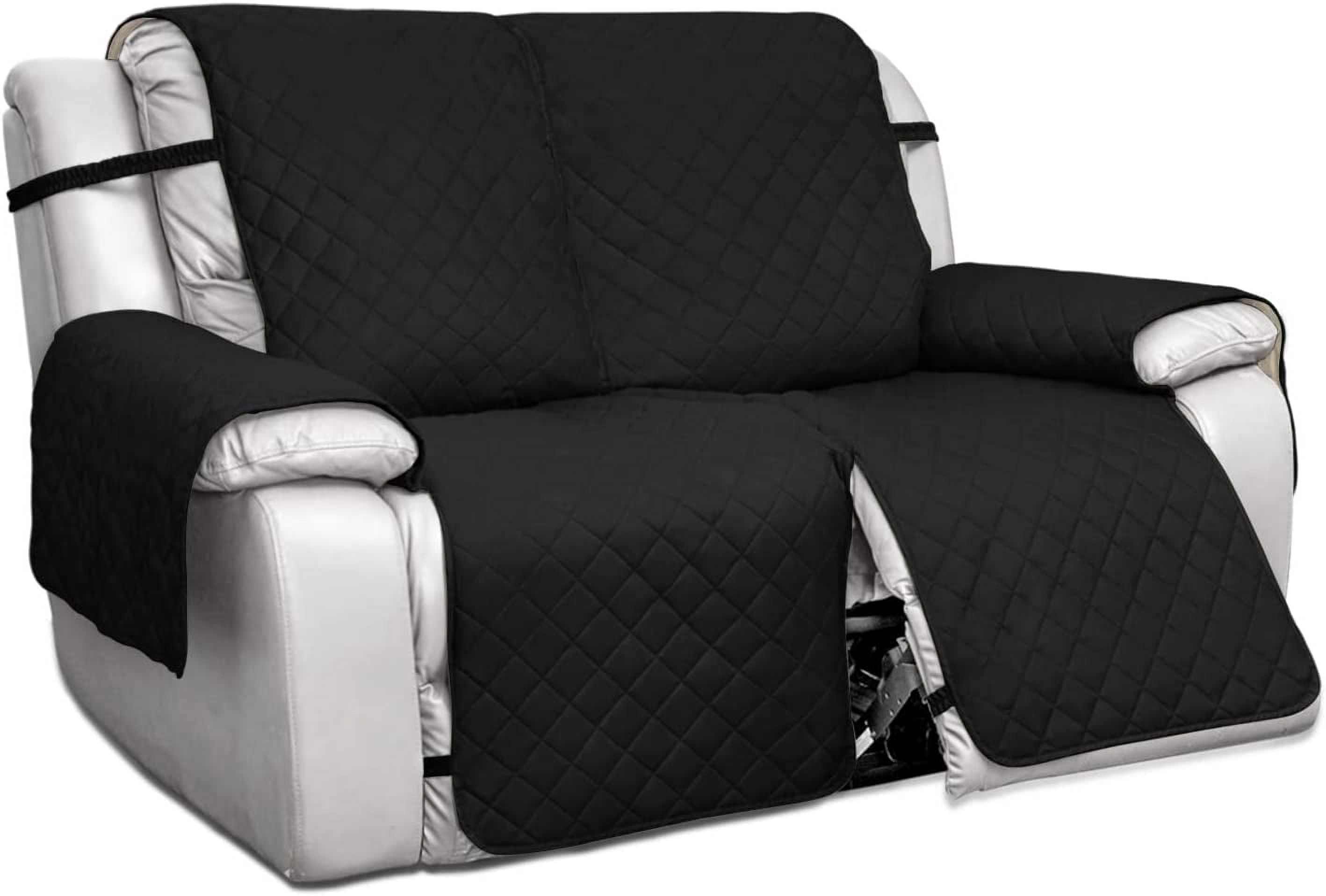 PureFit Water Resistant Reversible Sofa Covers for Reclining Sofa 2 ...