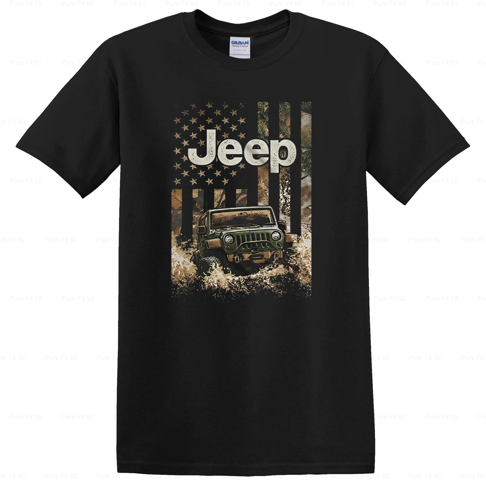PureFit92 Jeep Freedom Outdoors Adventure Graphic Tee, for men & women ...