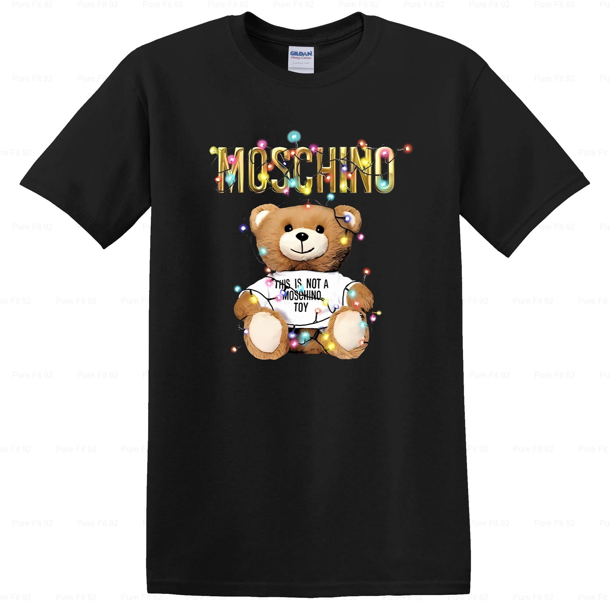 PureFit92 Moschino Teddy Bear Iconic Fashion T-Shirt, for men & women ...