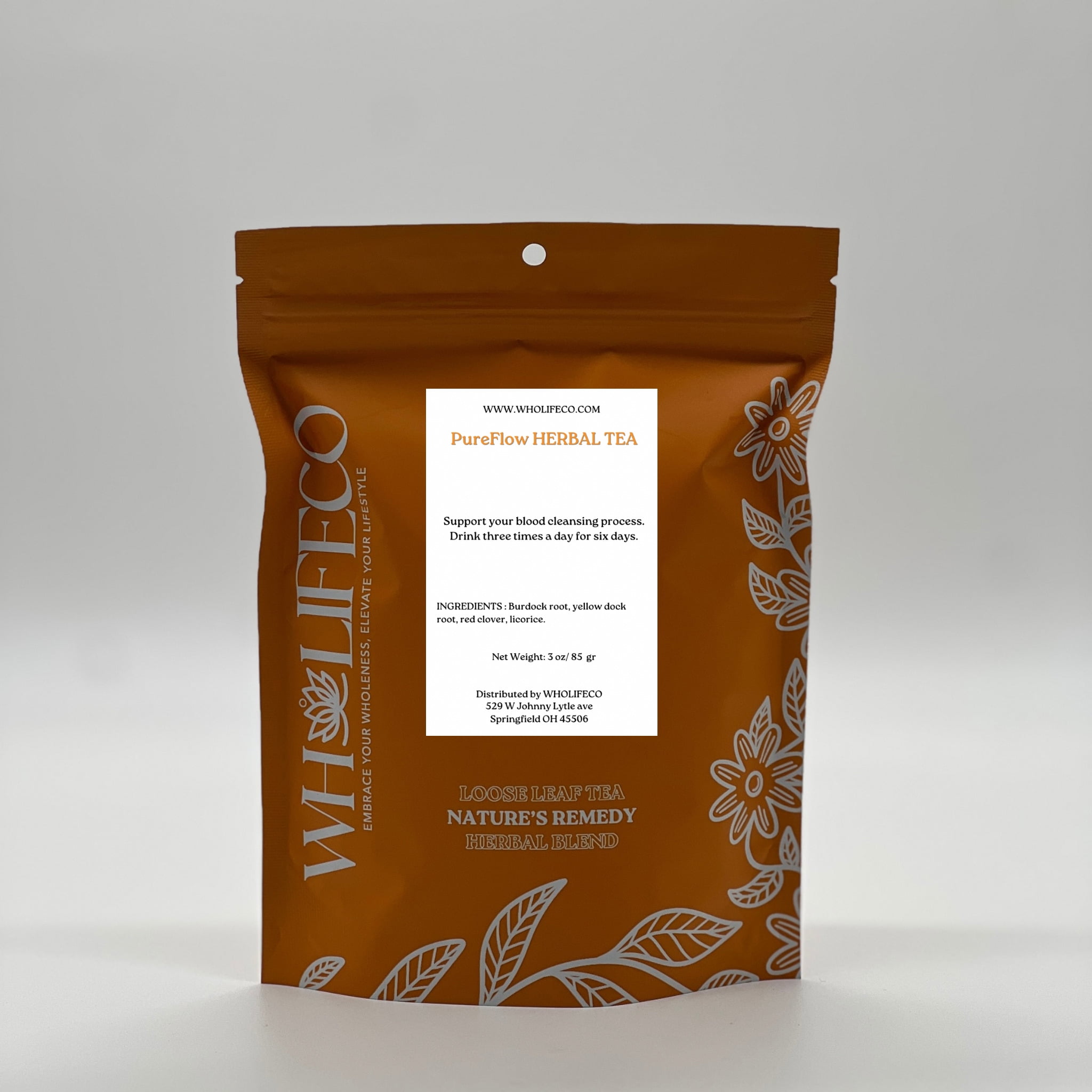 PureFlow Herbal Tea - Blood Purifier - Walmart.com