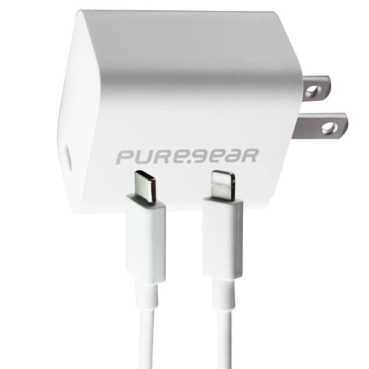 PureGear 20-Watt LightSpeed USB-C Wall Charger with MFi Cable for ...