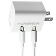 PureGear 20-Watt LightSpeed USB-C Wall Charger with MFi Cable for ...