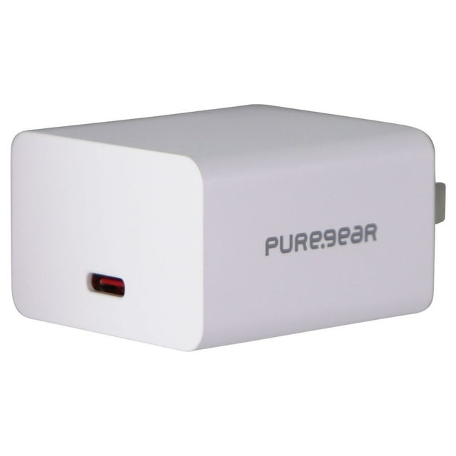 PureGear 25W LightSpeed USB-C Wall Charger - White - Walmart.com