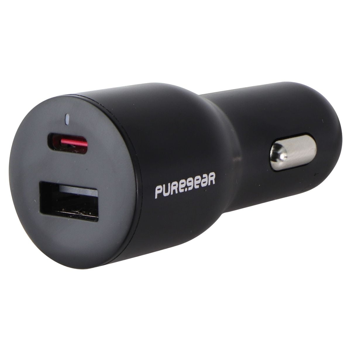 PureGear (42W) LightSpeed Car Charger with USB-C and USB-A Ports ...