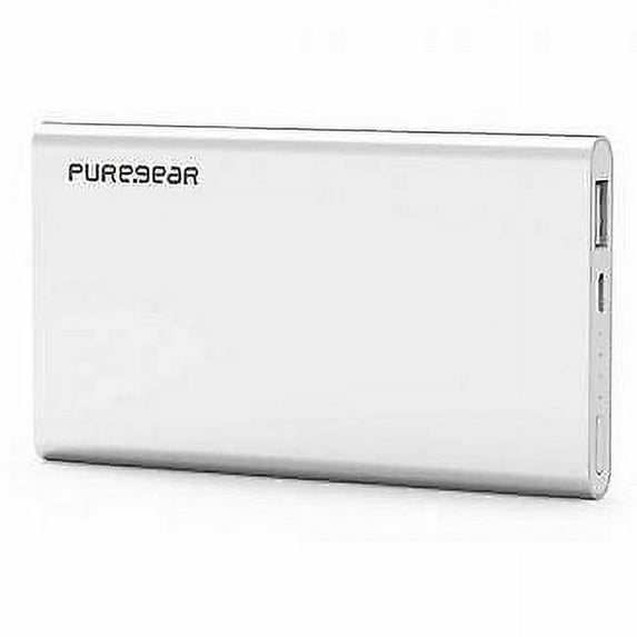 PureGear 5,000 mAh Rechargeable Battery Pack - Silver - Walmart.com