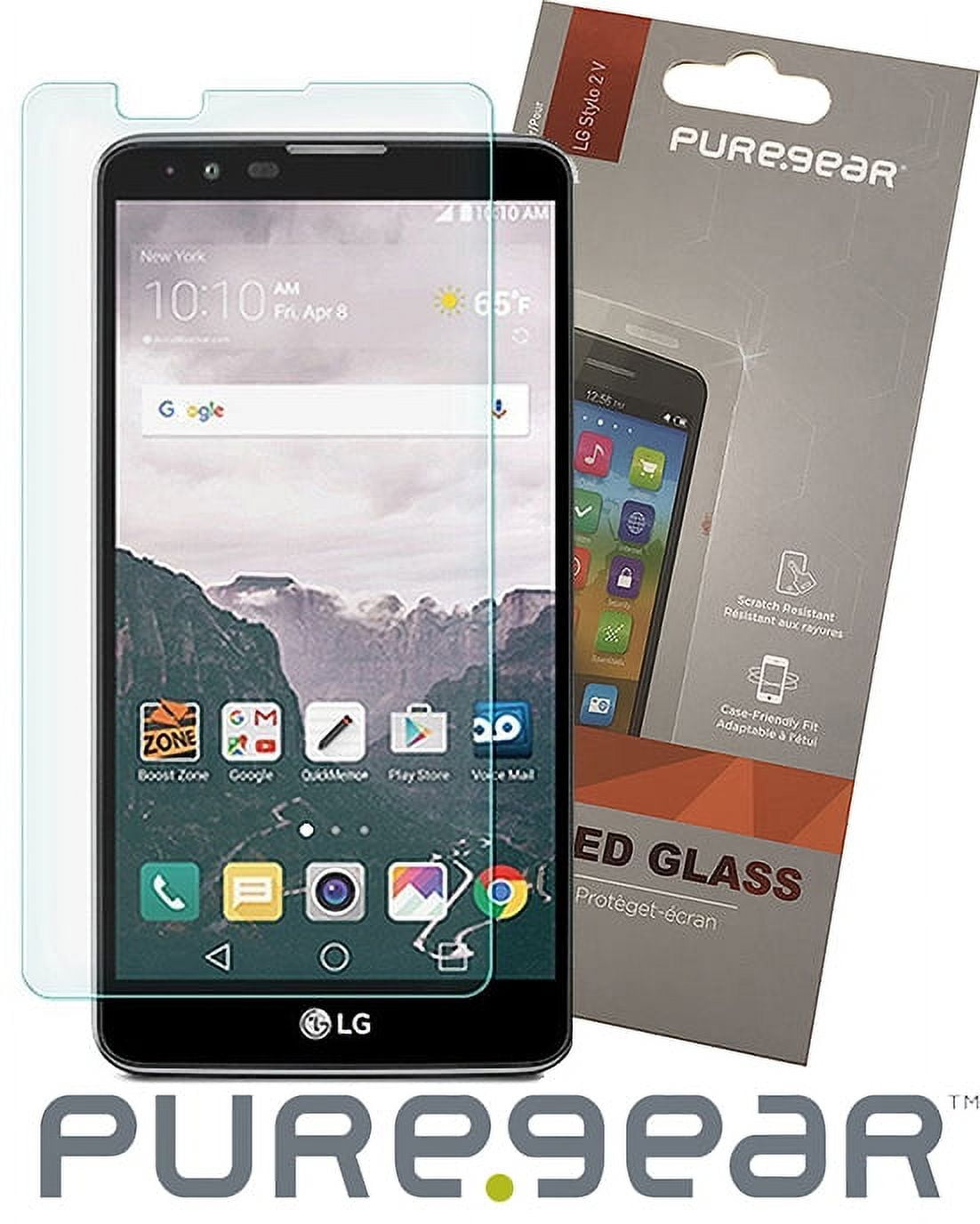 PureGear 9H .53mm Tempered Glass Screen Protector Guard Crack Saver for ...