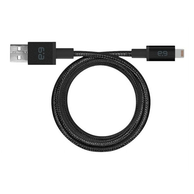 PureGear Braided USB To Lightning Cable 10Ft - Black - Walmart.com