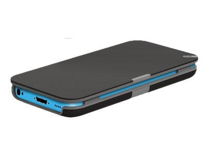 PureGear Folio - Flip cover for cell phone - rubber-coated plastic ...