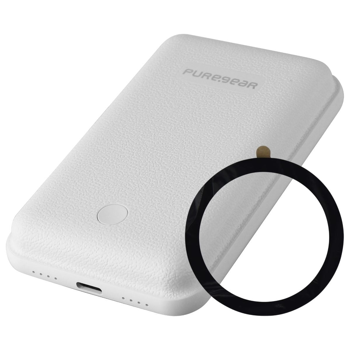 PureGear PureJuice 5K Wireless Portable and Magnetic Charger for iPhone - White - Walmart.com