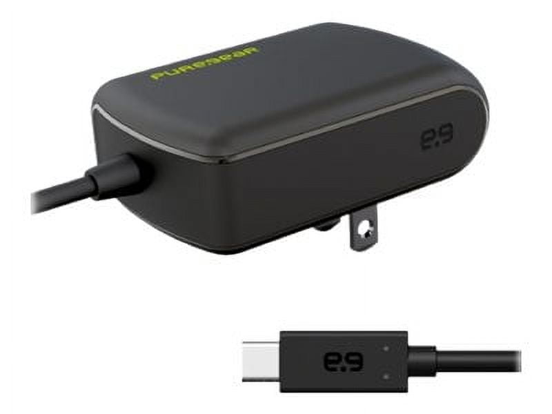 PureGear Travel Charger Corded To Type C 15 W - Black - Walmart.com