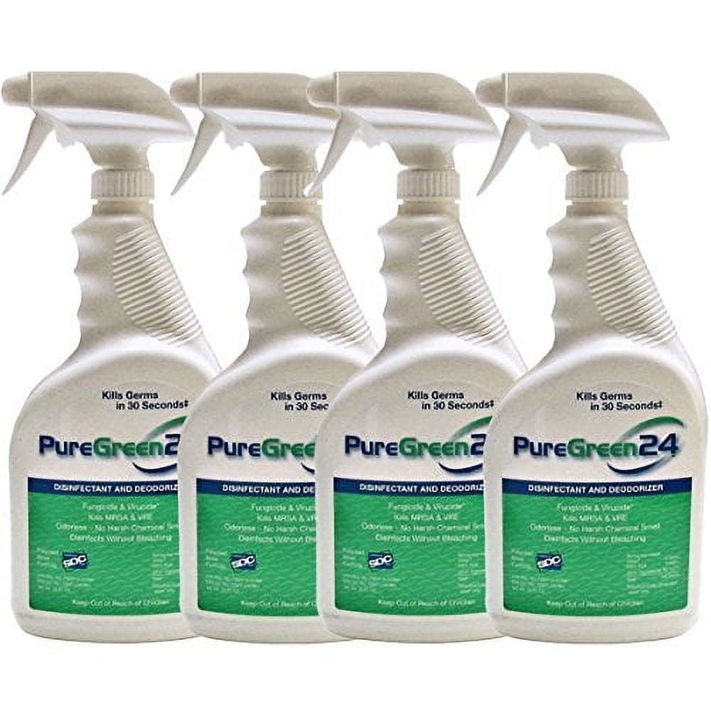 PureGreen24 Safe & Effective Disinfectant, Kills Deadly Germs Including ...